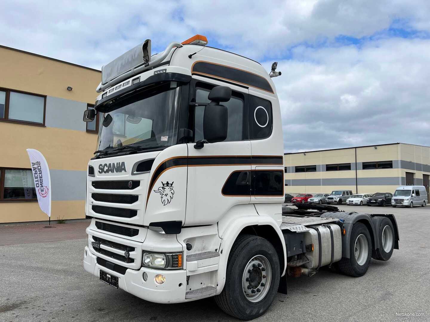 Scania R580 vetopöytäautot 2016 Nettikone