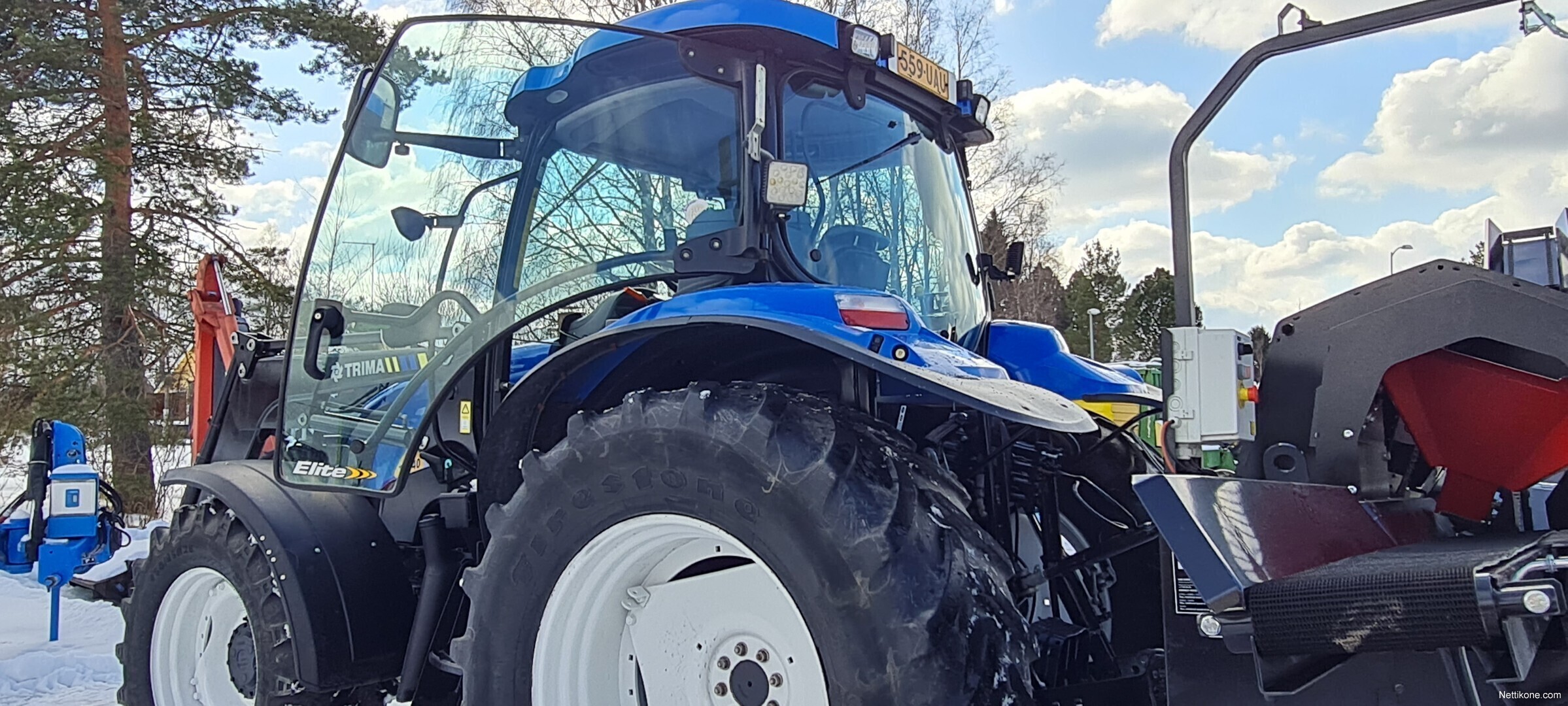 New Holland T6040 Elite traktorit, 2008 - Nettikone