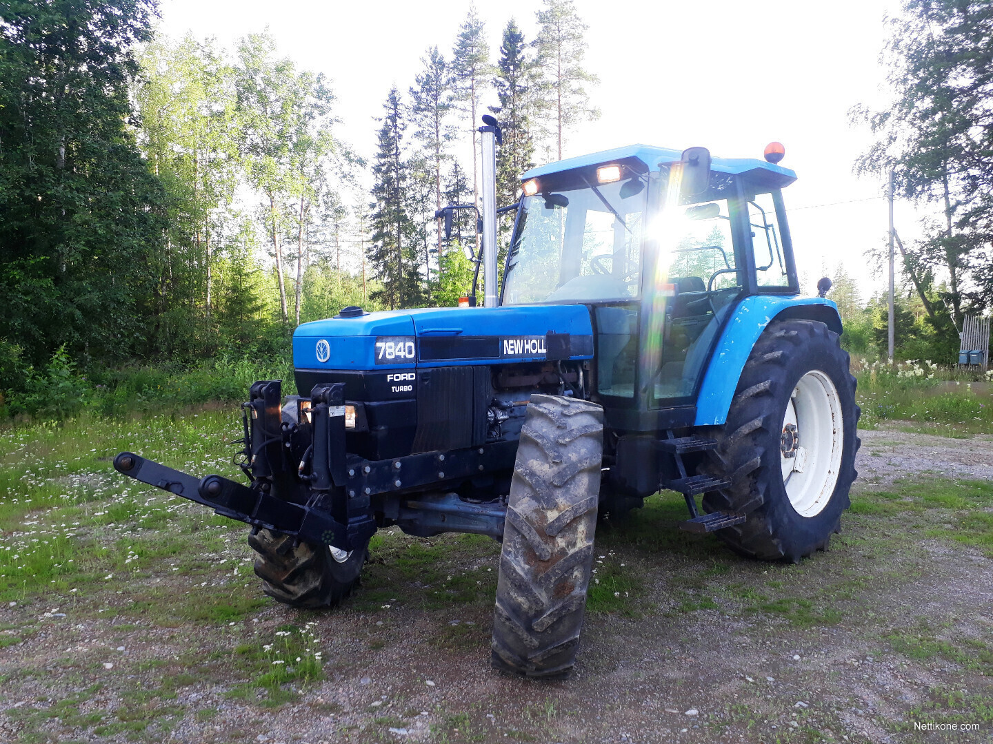 New Holland 7840 4x4 Turbo SL tractors, 1998 - Nettikone