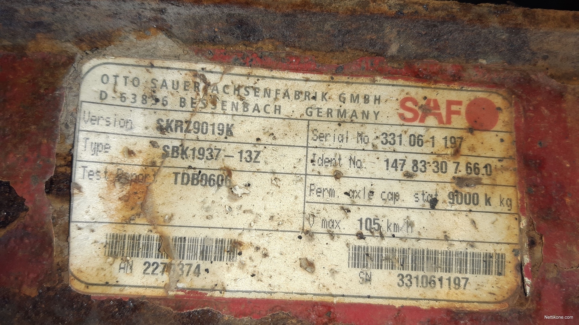 SAH SAF INTRADISC 19,5 muut - Nettikone