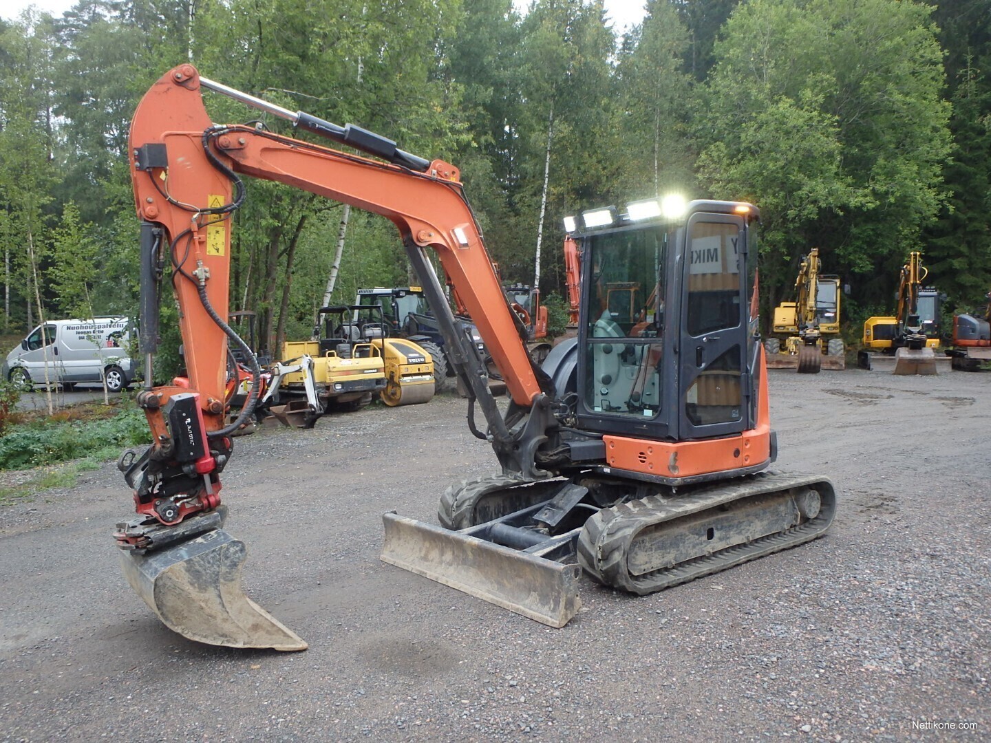 Hitachi ZX 48 U-5A pyörittäjällä kaivinkone, 2014 - Nettikone