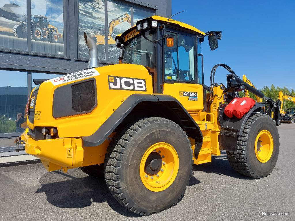 JCB 419 Nordic Edition loaders, 2021 - Nettikone