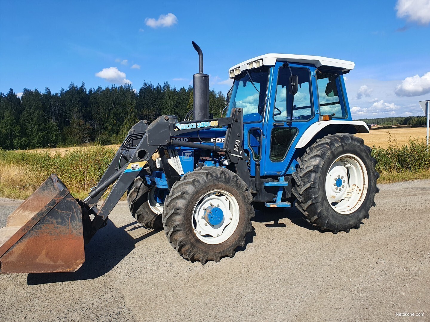 Ford 7610 MK2 traktorit, 1989 - Nettikone