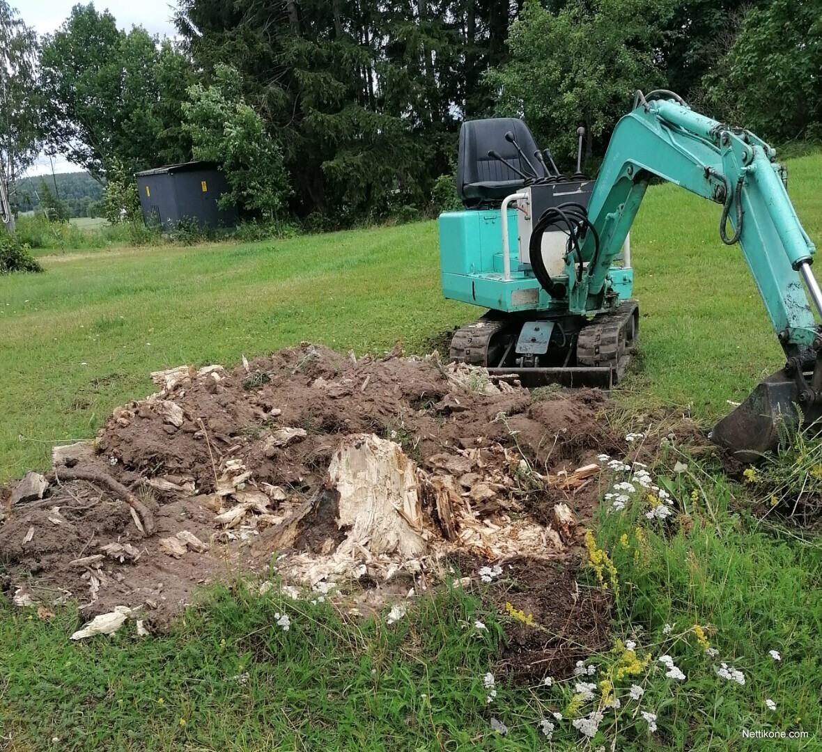 Hanix h08f backhoe loaders - Nettikone