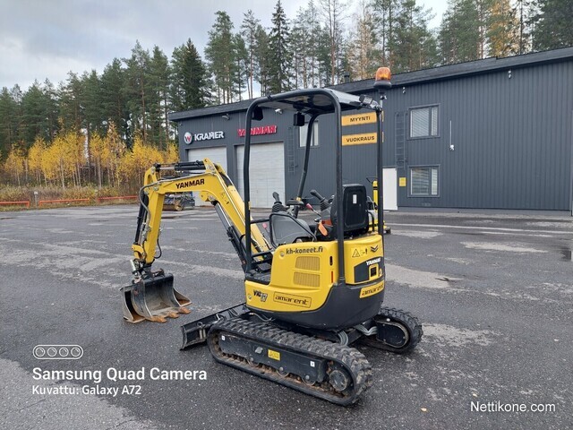 Vuokrataan Yanmar Vio 17 kaivinkone, 2021 - Nettikone