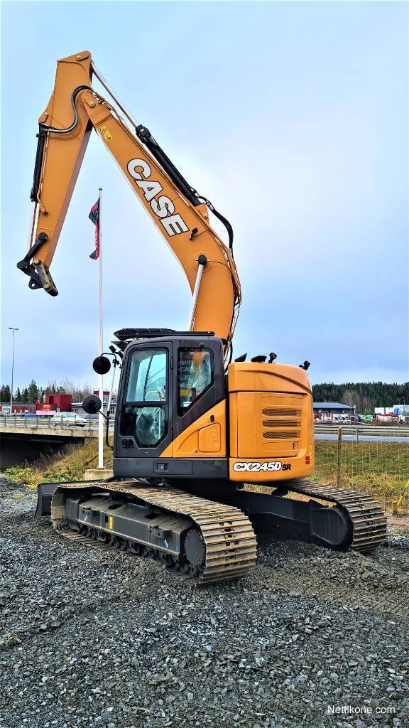 Case CX245D Blade excavators, 2022 - Nettikone