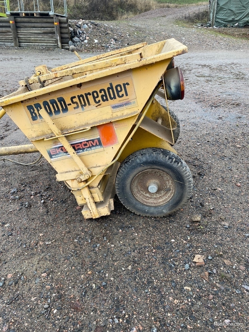 Muu merkki Brodd- spreader road and snow machines, 1984 - Nettikone