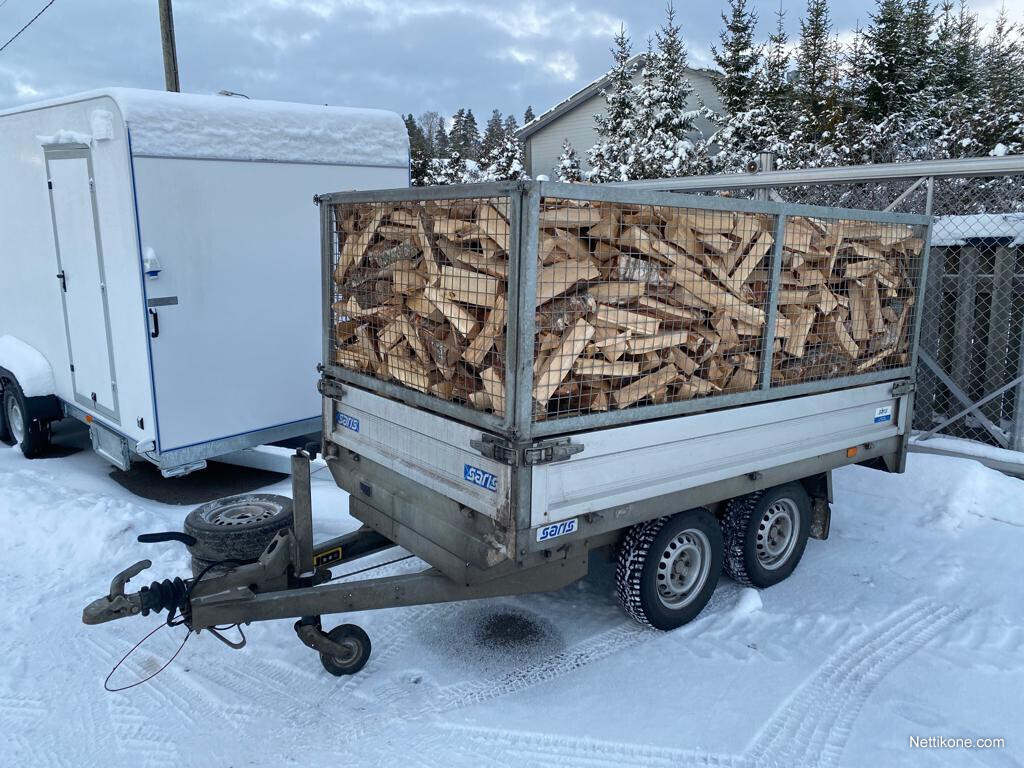 Saris 2 tn 6 m3 klapilaidoilla trailers, 2017 - Nettikone