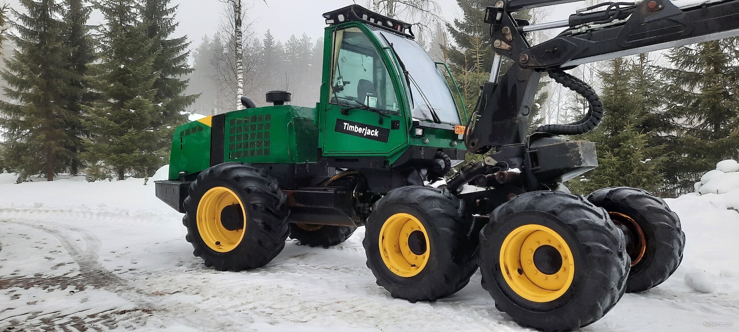 Timberjack 1270 D harvesters - Nettikone