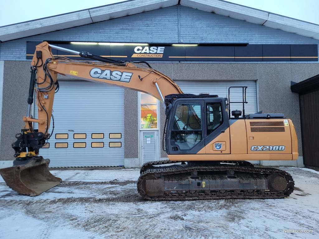 Case CX 210 D excavators, 2015 - Nettikone