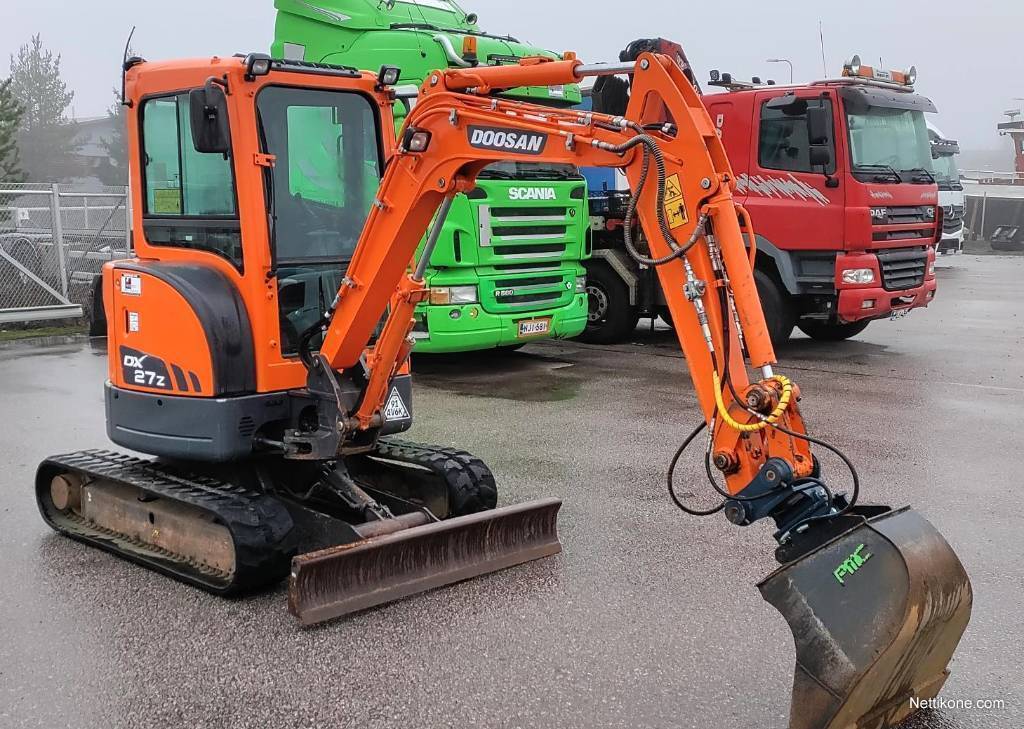 Doosan DX 27 Z kaivinkone, 2021 - Nettikone