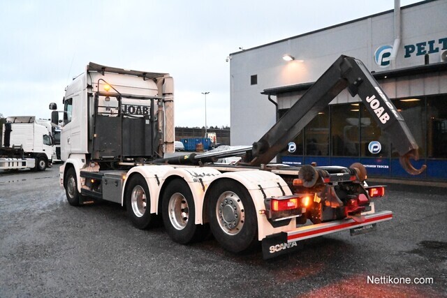 Scania R580 8x4*4 Tridem Euro 6 koukkuauto kuorma-autot, 2016 - Nettikone
