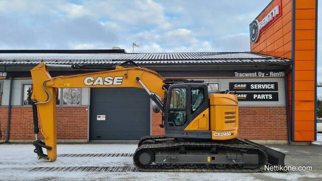 Case CX 245 D SR puskulevyllä kaivinkone, 2022 - Nettikone