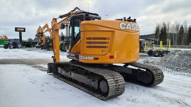 Case CX 245 D SR puskulevyllä kaivinkone, 2022 - Nettikone