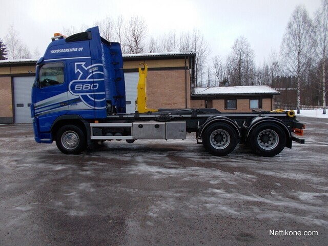 Volvo FH16 660 6x4 koukkuauto kuorma-autot, 2009 - Nettikone