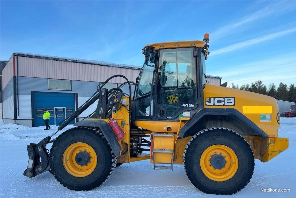 JCB 413 S / 3.as hyd, Rasvari, Tulossa! kuormaajat, 2014 - Nettikone