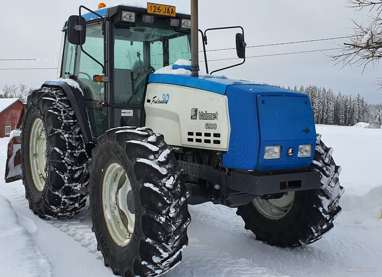 Valmet 6900 Finlandia tractors, 1997 - Nettikone