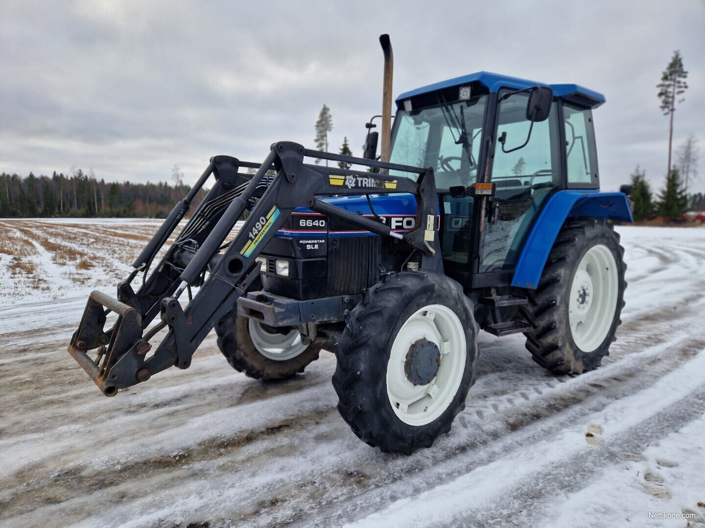 Ford 6640 SLE tractors, 1995 - Nettikone