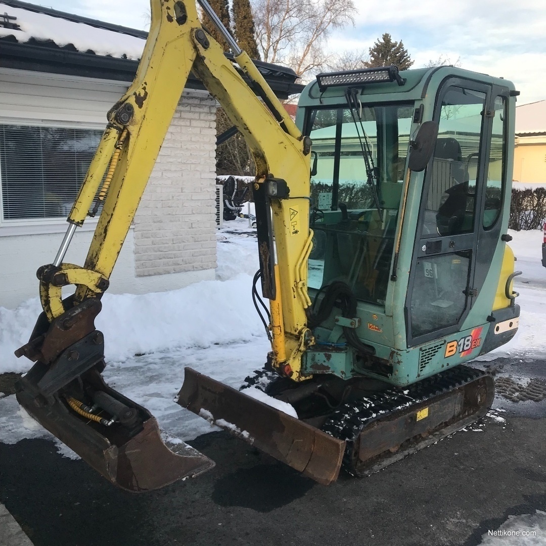 Yanmar B 18 EX excavators, 2004 - Nettikone