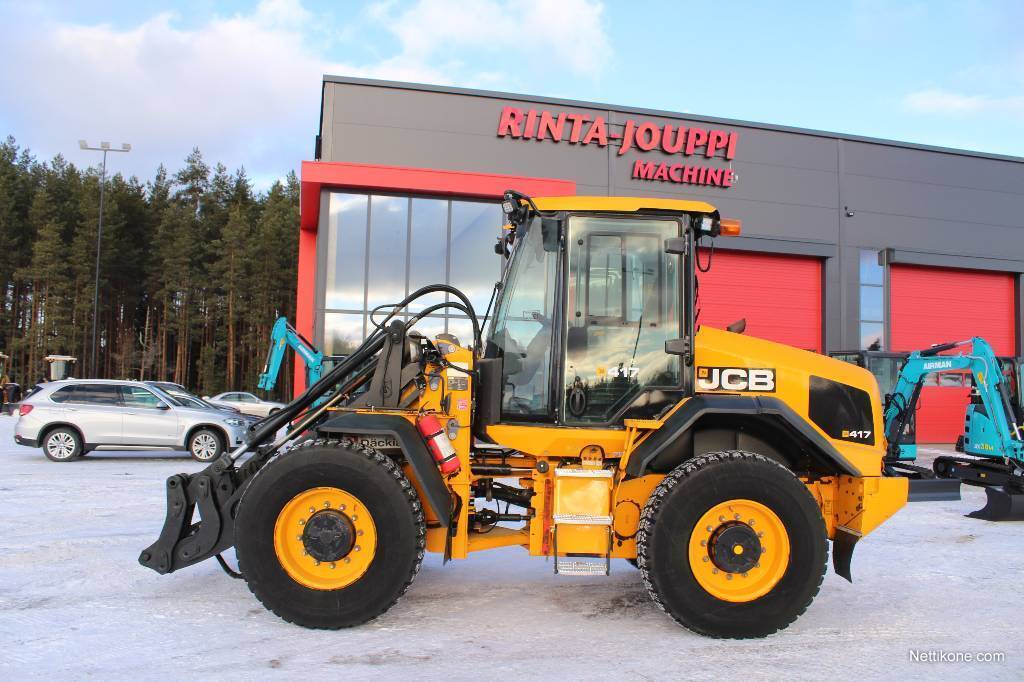 JCB 417 HT / 4.äs hyd, Rasvari, 50km/h, Huollettu! loaders, 2017 ...