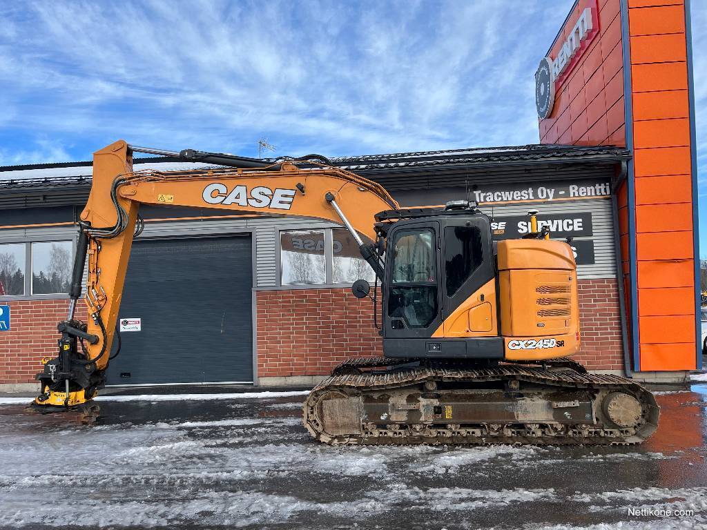 Case MYYTY! CX 245 D SR excavators, 2019 - Nettikone