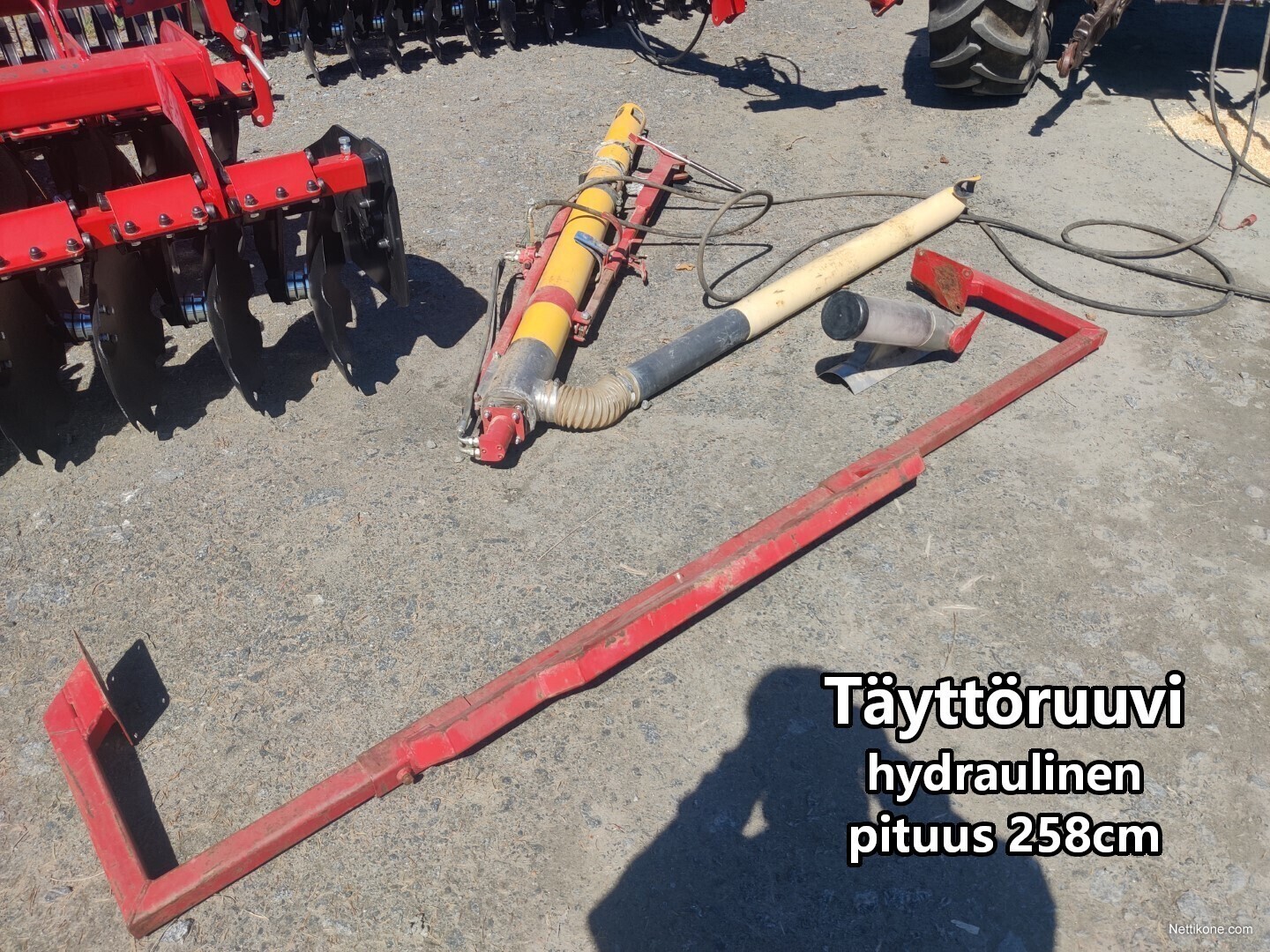 Muu merkki Täyttöruuvi 258cm - hydraulinen - VIDEO viljan käsittely ...