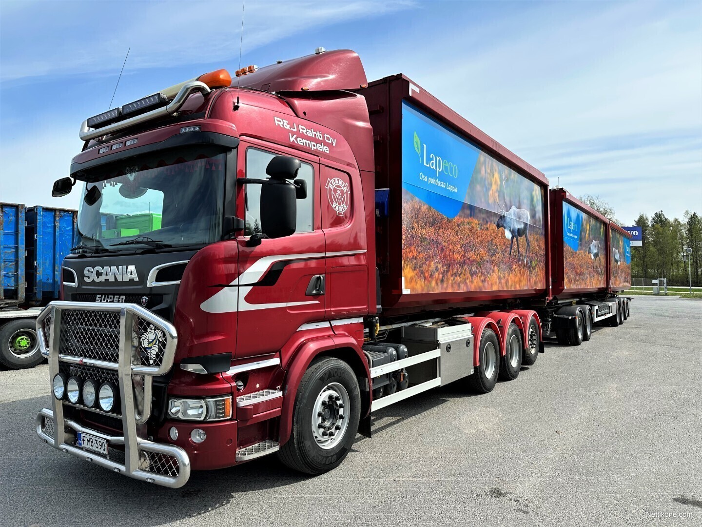 Scania R580 8x4 trucks, 2015 - Nettikone