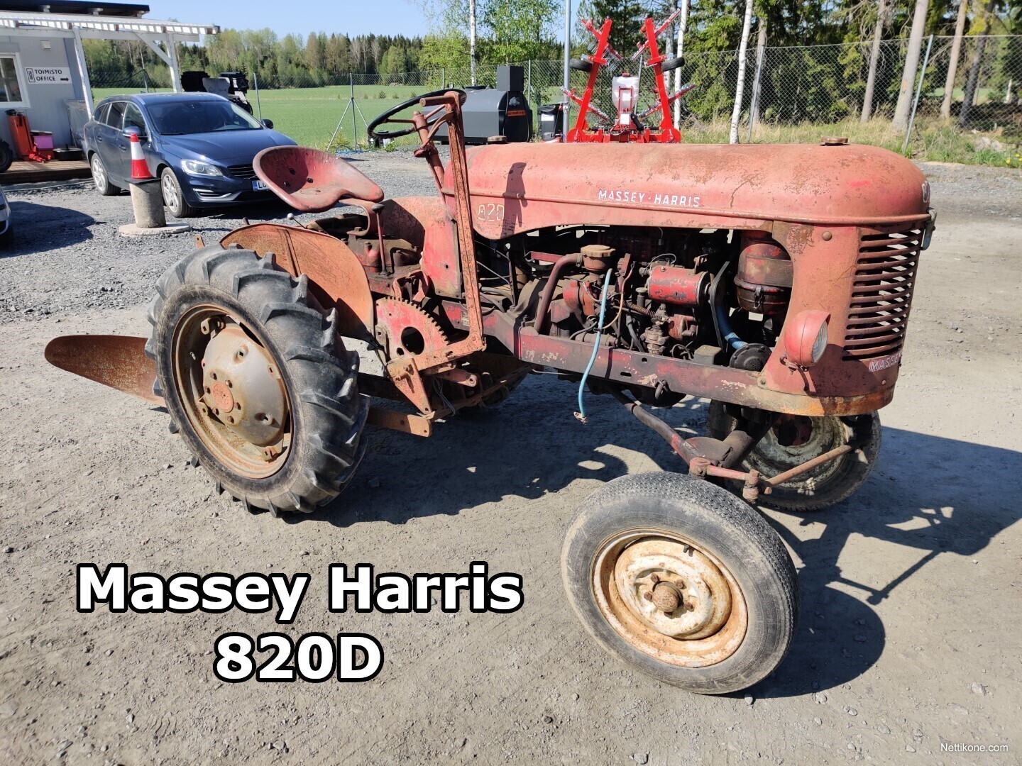 Massey Harris 820D traktori - KATSO VIDEO traktorit - Nettikone