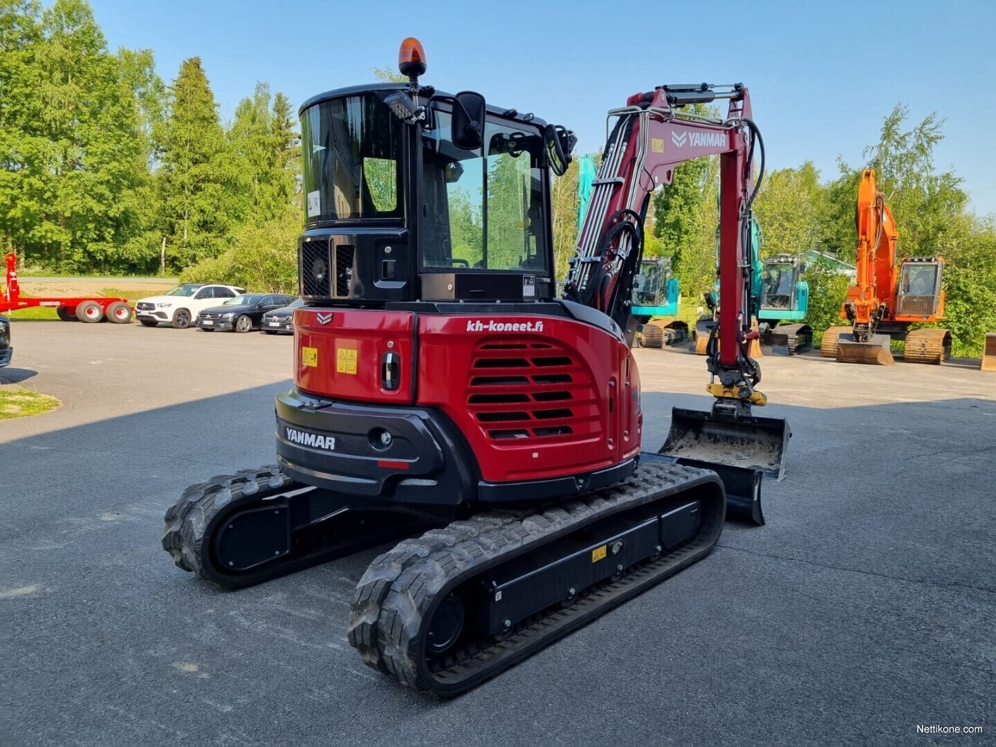 Yanmar ViO 57 kaivinkone, 2023 - Nettikone