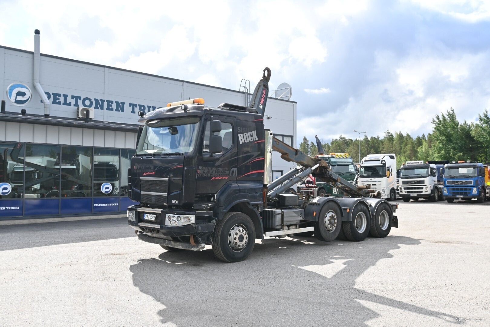 Sisu R500 8x4 Multilift liuku&taitto kuorma-autot, 2008 - Nettikone