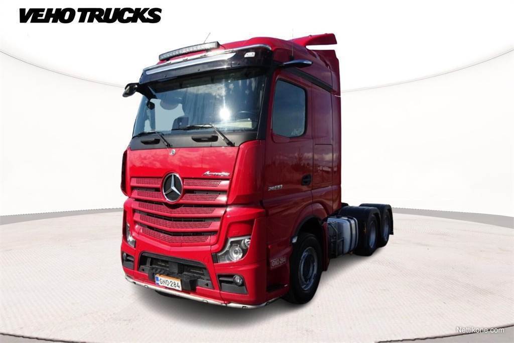 Mercedes-Benz ACTROS 2663LS 6X4 - Täydellinen HCT-varustelu ...