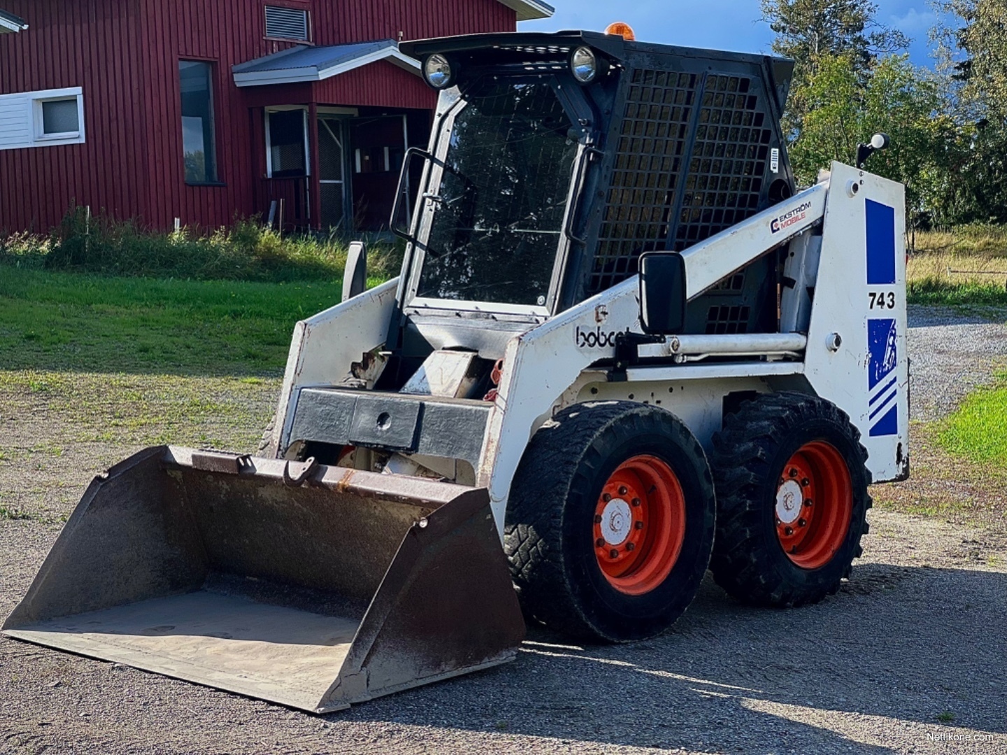 Bobcat 743 maarakennus: liukuohjatut kuormaajat, 1989 - Nettikone