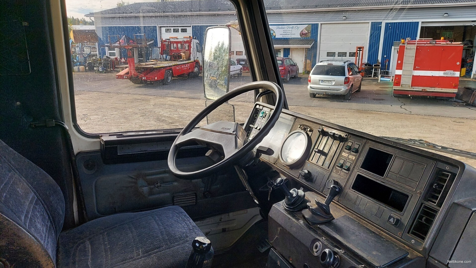 Scania 142H V8 15000kg kantavuus koneenkuljetuskalusto, 1987 - Nettikone