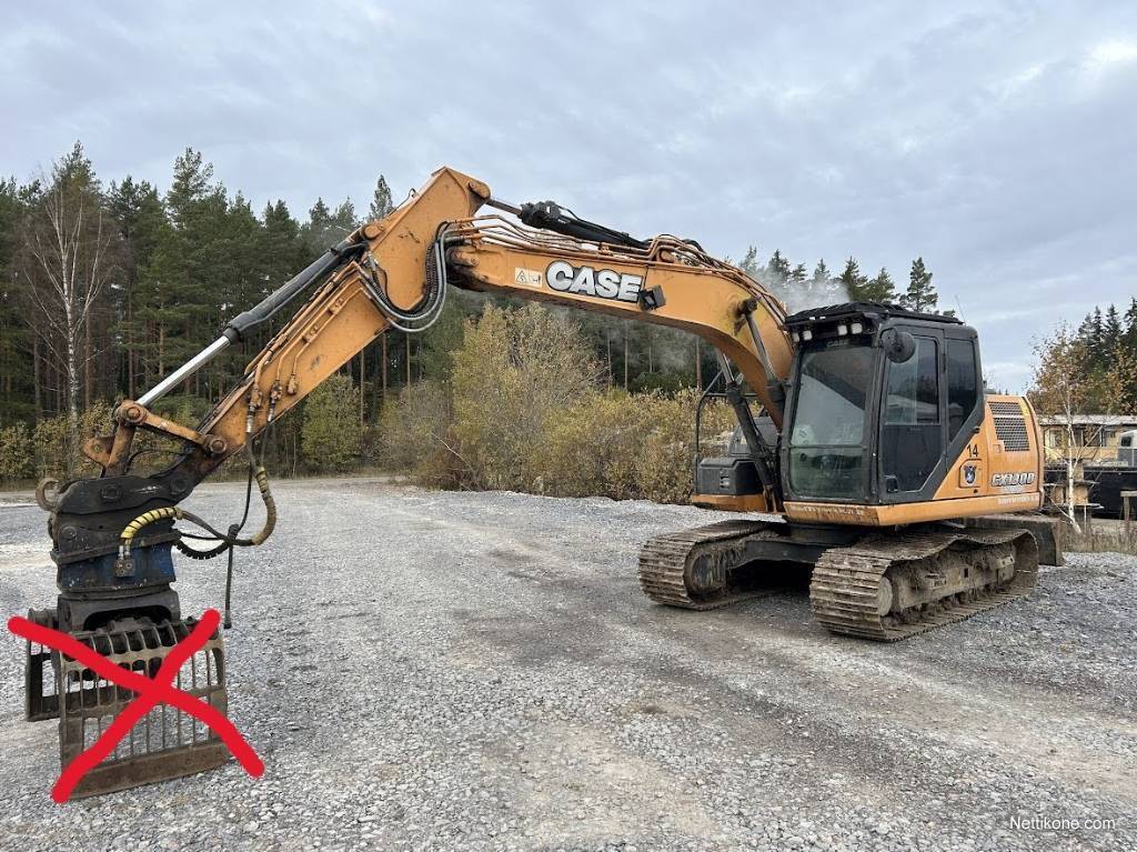 Case CX 130 D kaivinkone, 2015 - Nettikone