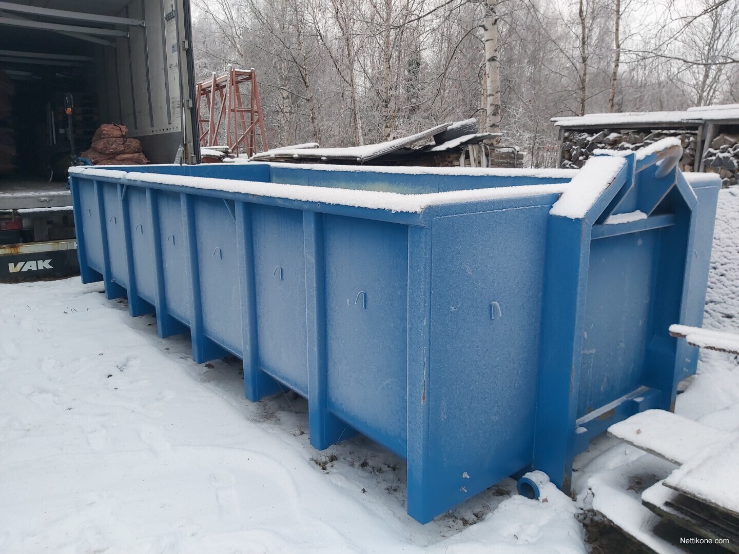 Fincumet Container 16m3 ja 21m3 uudenveroiset lavat roskalava, 2023 ...