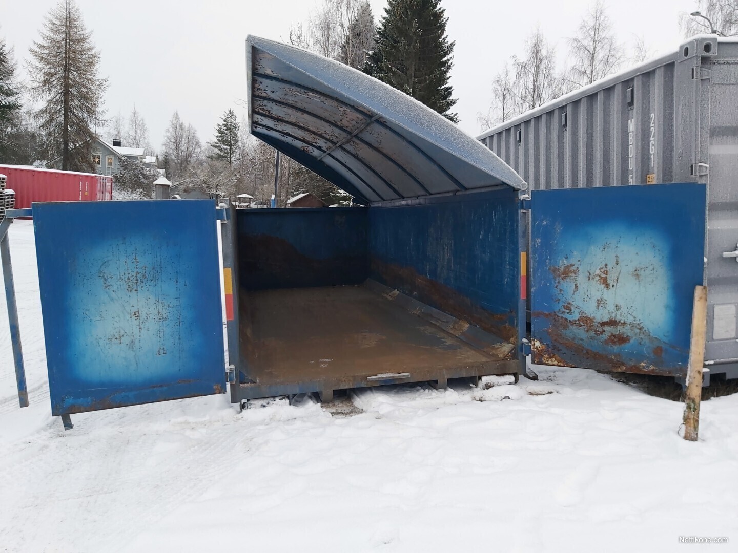 Fincumet Container 16m3 ja 21m3 uudenveroiset lavat roskalava, 2023 ...