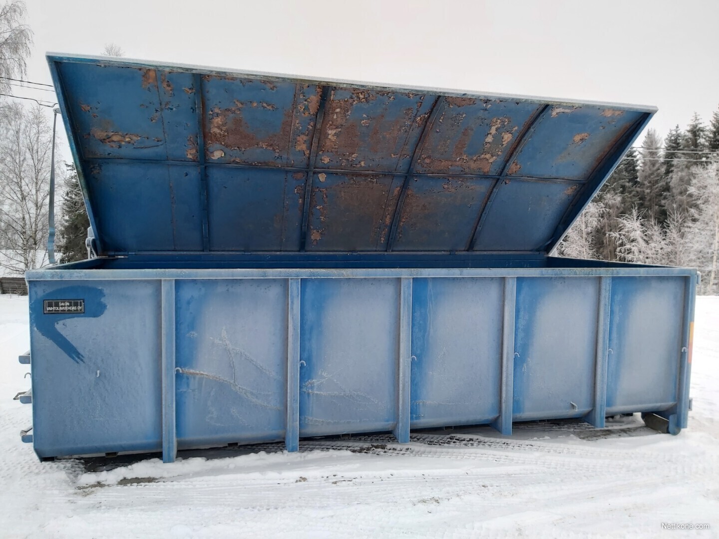 Fincumet Container 16m3 ja 21m3 uudenveroiset lavat roskalava, 2023 ...