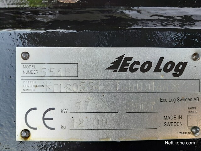Eco Log 554B kuormatraktorit, 2007 - Nettikone