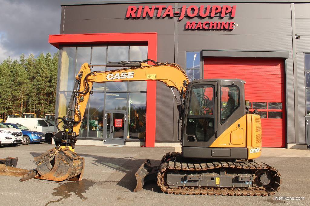 Case CX 85 D SR / EC-Oil Engcon, 3 kauhaa, Rasvari! kaivinkone, 2020 ...