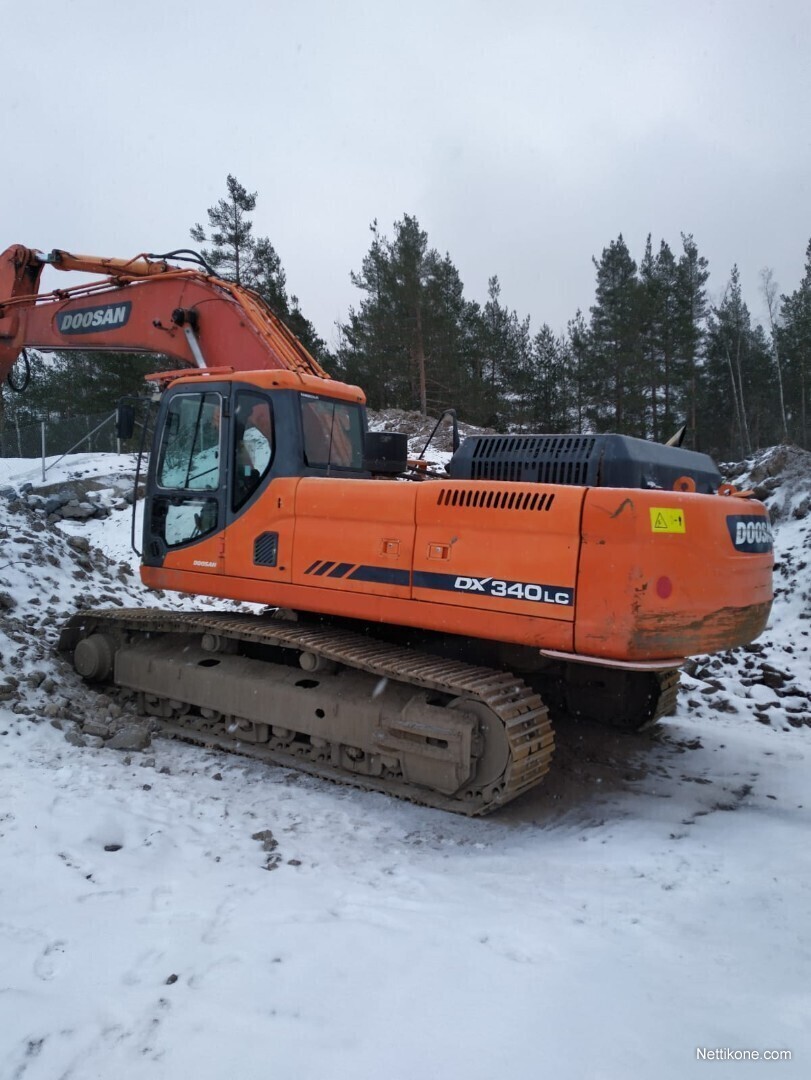 Doosan 340 excavators, 2011 - Nettikone