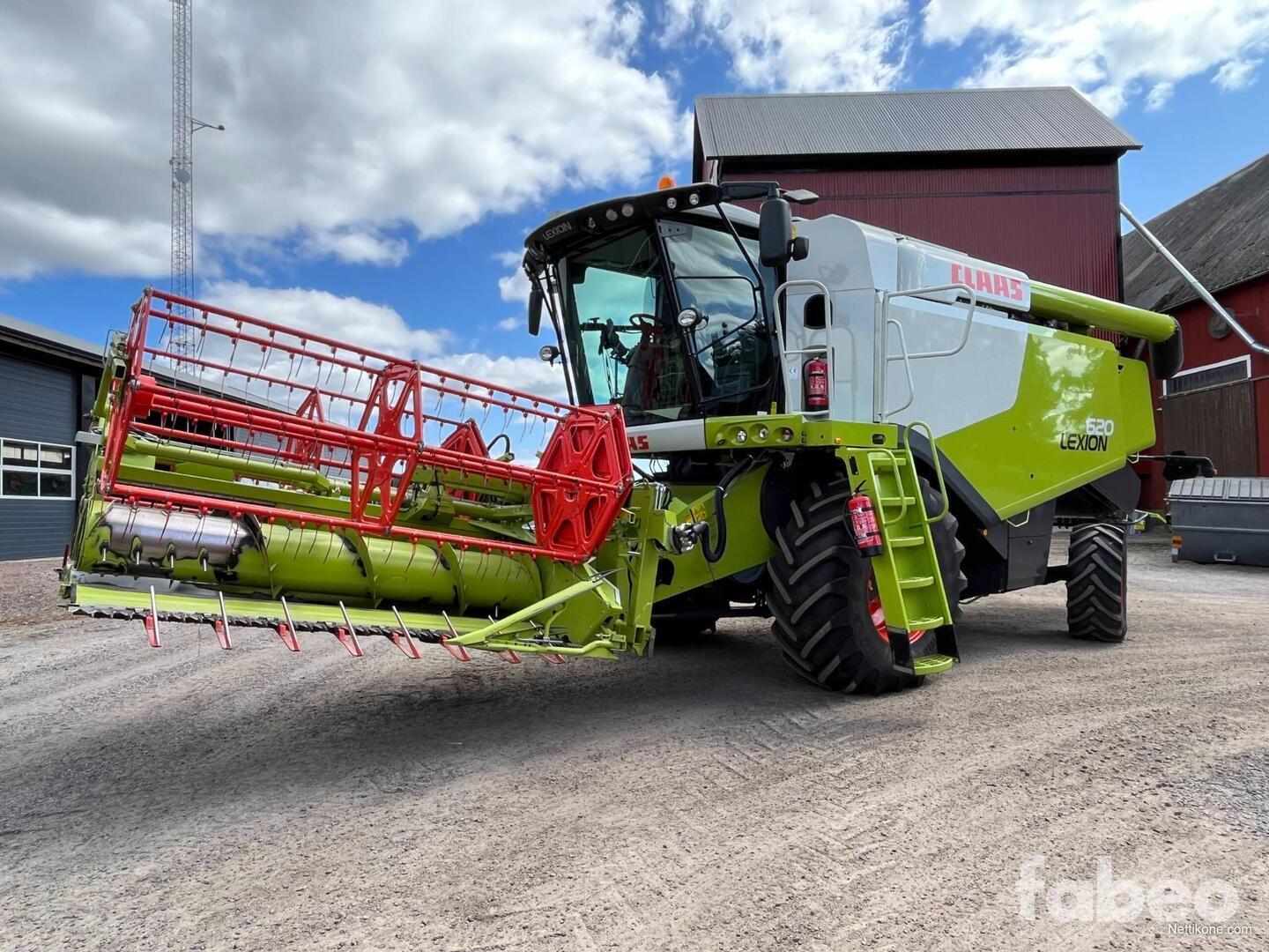 Claas Lexion combine harvesters, 2018 - Nettikone