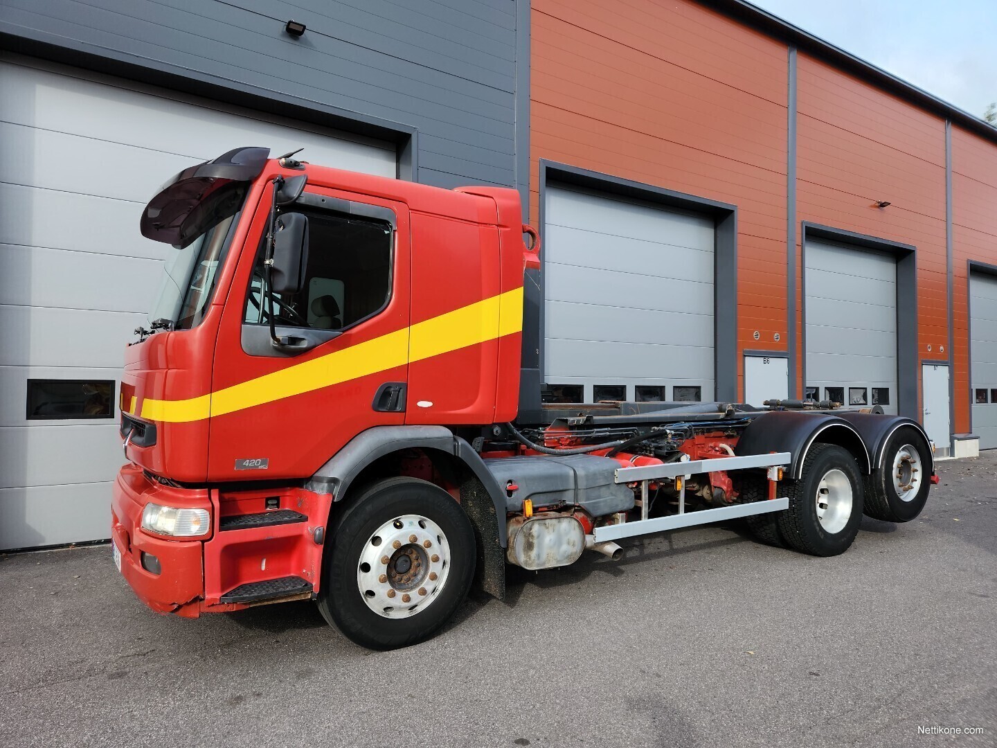 Renault 420 Premium Koukkuauto. kuorma-autot, 2005 - Nettikone