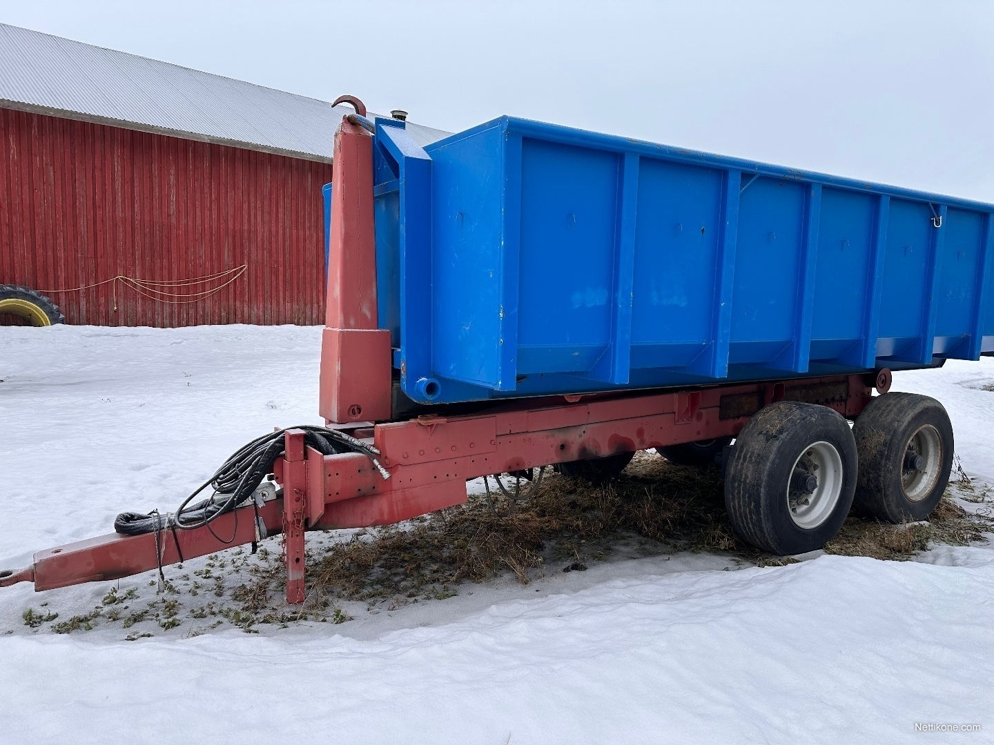 Omavalmiste KOUKKULAITE 16 T traktorin peräkärryt ja maatalous ...
