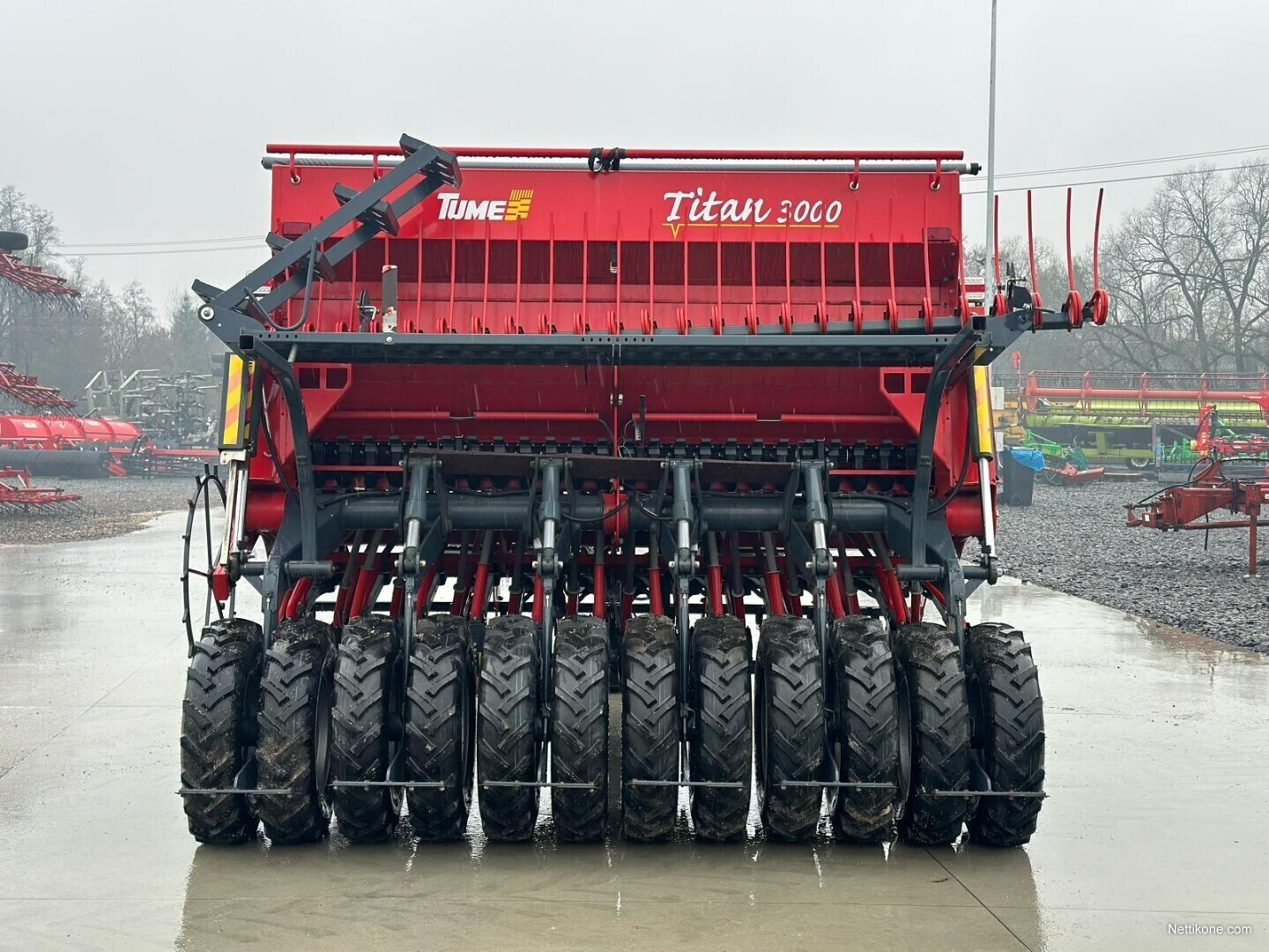 Tume Titan 3000 kylvölannoitin - KÄYTTÄMÄTÖN kylvö- ja istutuskoneet ...