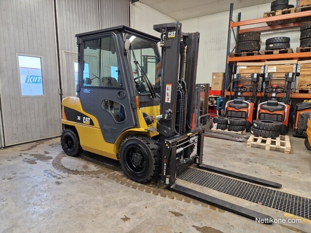 Cat DP30NT forklift trucks, 2014 - Nettikone