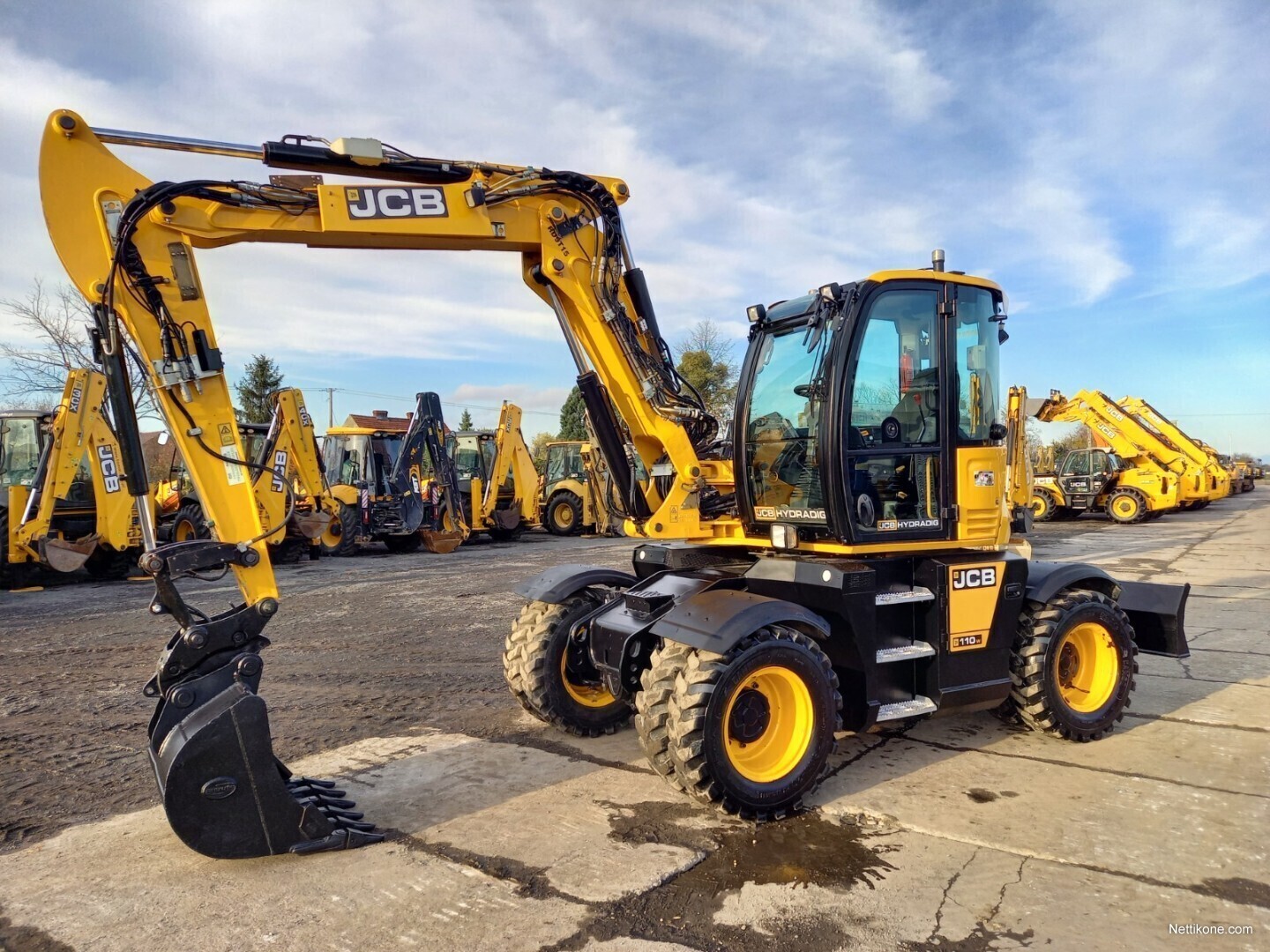 JCB HYDRADIG 110W excavators - Nettikone