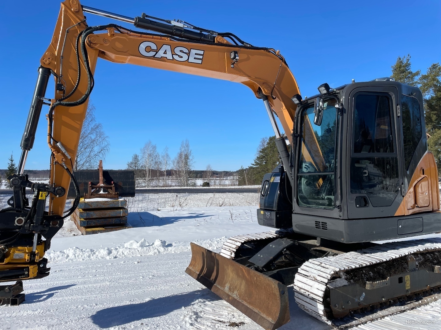 Case CX85D SR kaivinkone, 2021 - Nettikone