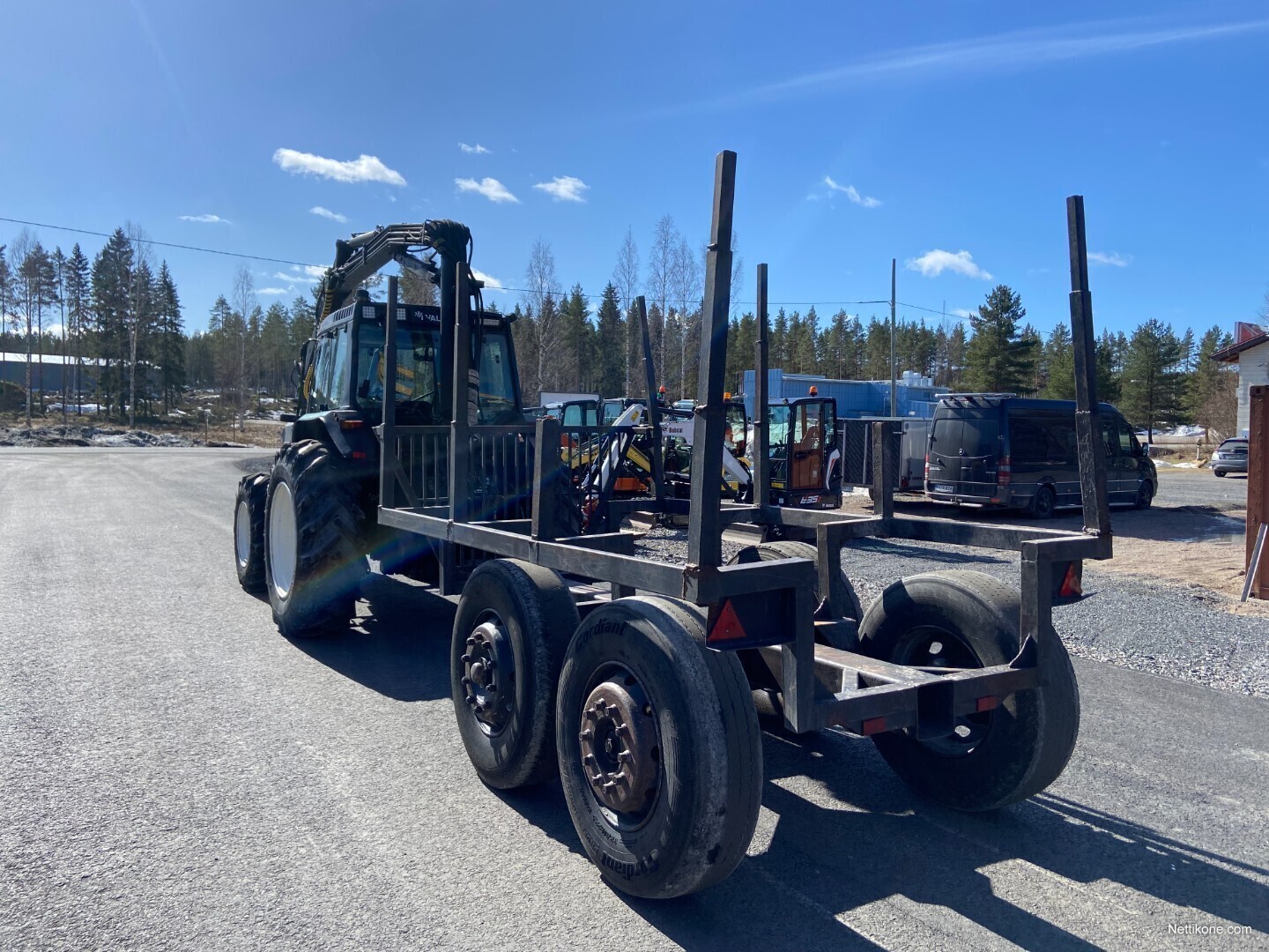 Valmet 6600 Metsätraktori yhdistelmä traktorit, 1993 - Nettikone