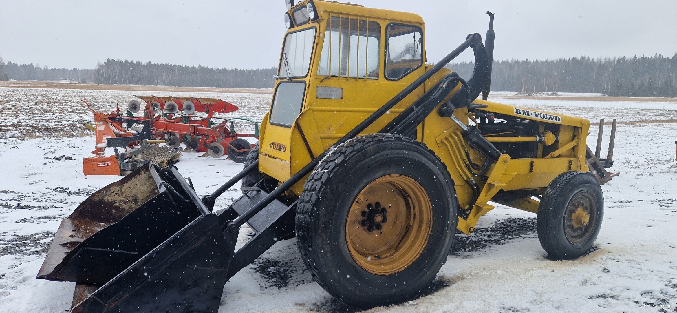 Volvo BM 218 turbiini kuormaus- ja kaivuulaitteet - Nettikone