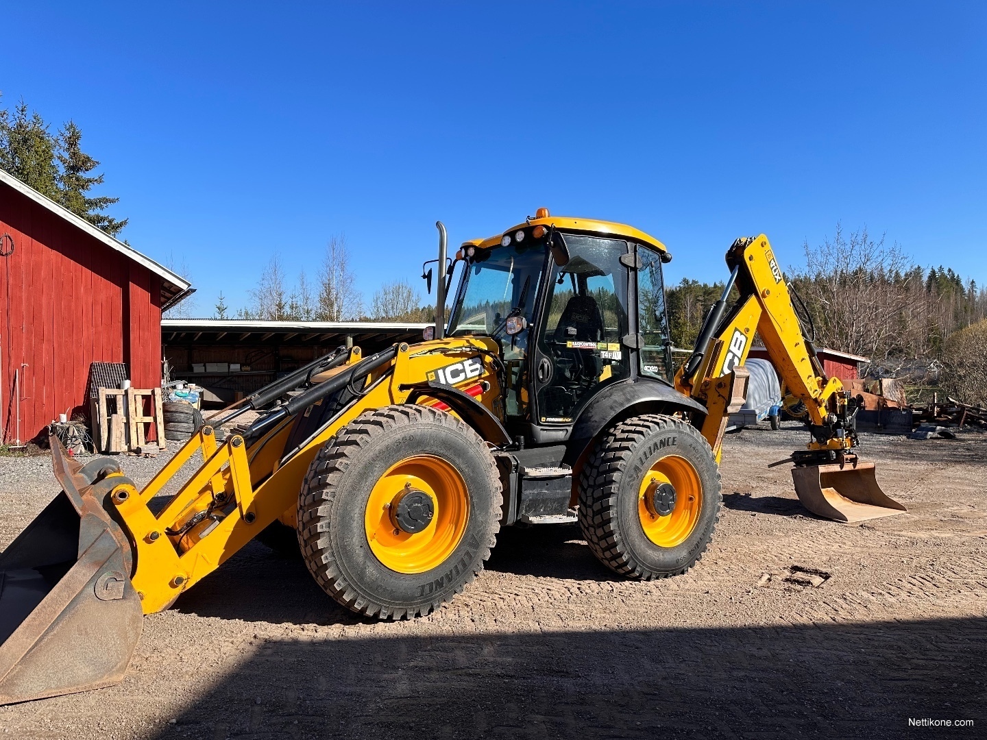 JCB 4CX backhoe loaders, 2016 - Nettikone